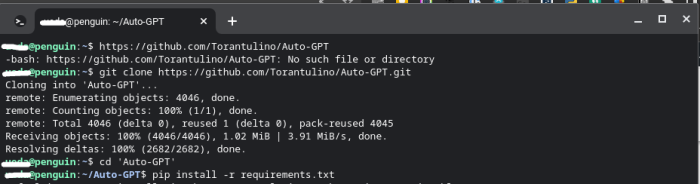 ChromebookにAutoGPT環境を構築する｜ウチログ★Uchilog.com